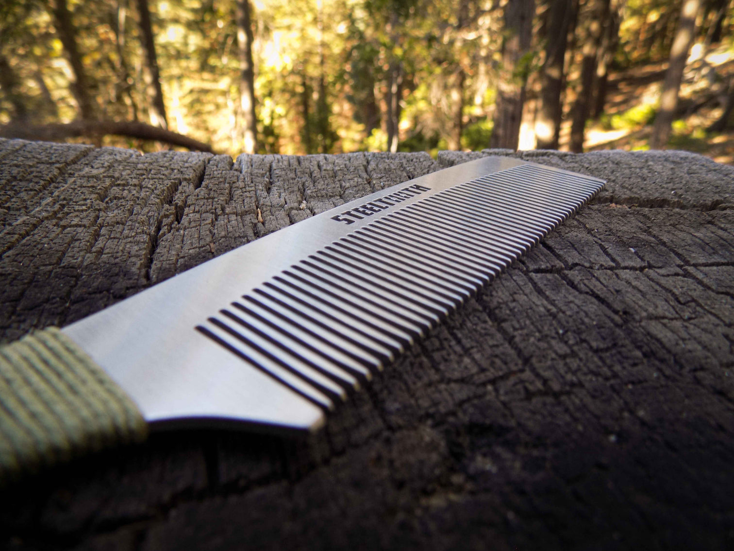 Steeltooth - Steel Combs designed for thick hair